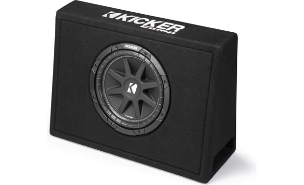 Kicker (2) 43TC104 Car Audio Single 10" Loaded Truck Sub Box Enclosure ...