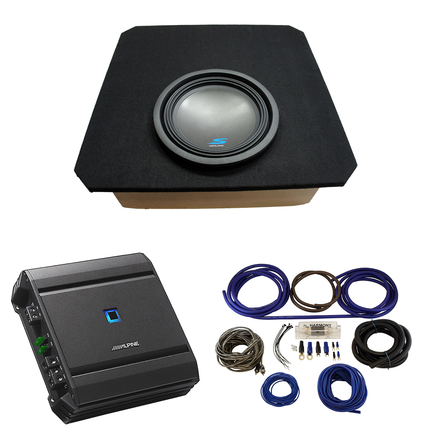 1997-2004 Chevy Corvette Coupe C5 Z06 Alpine Type S S-W12D4 Single 12 ...