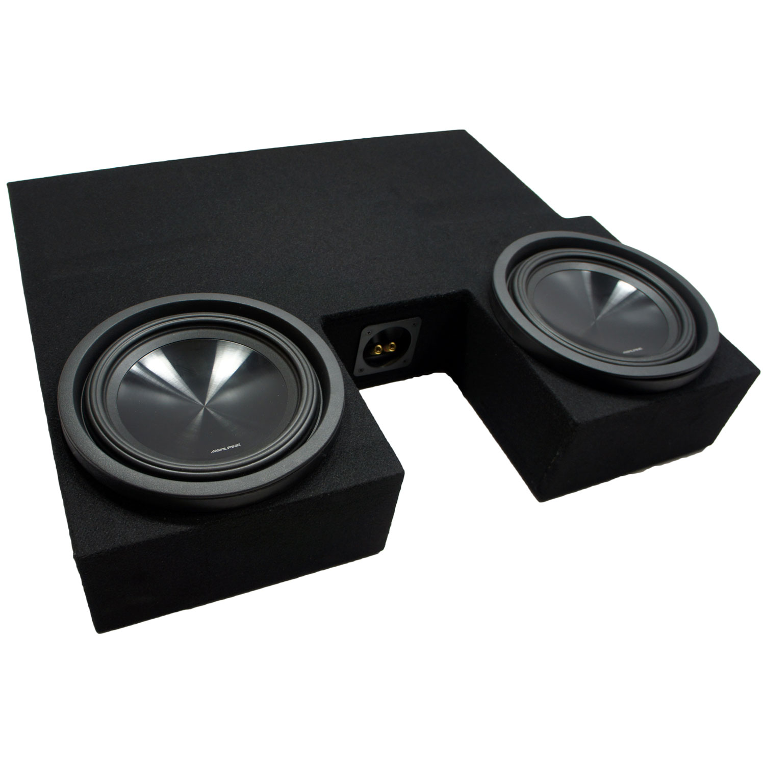 2007-2013 Toyota Tundra Double Cab Truck Alpine SWT-10S4 Dual 10" Sub ...