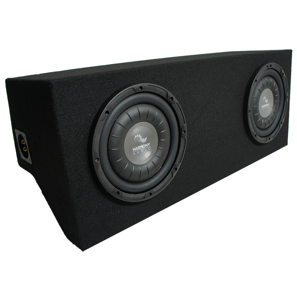 2005-2015 Ford Mustang Coupe Harmony F104 Dual 10" Custom Sub Box ...