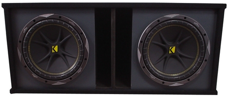 Dual Kicker 10 Inch Loaded Powered Subwoofer Box | Kicker-Package-827