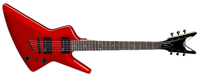 Dean Baby Z Electric Guitar w/ Die Cast Tuners - Metallic Red Finish ...