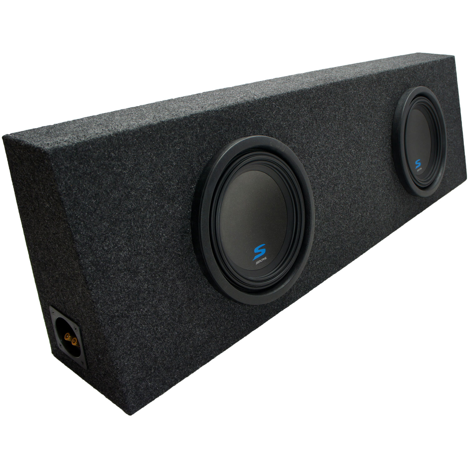 Universal Regular Standard Cab Truck Alpine Type S S-W10D2 Dual 10" Sub ...