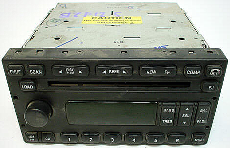 2002-2004 Ford F-150 Factory Stereo 6 Disc CD Changer Radio - R-1994