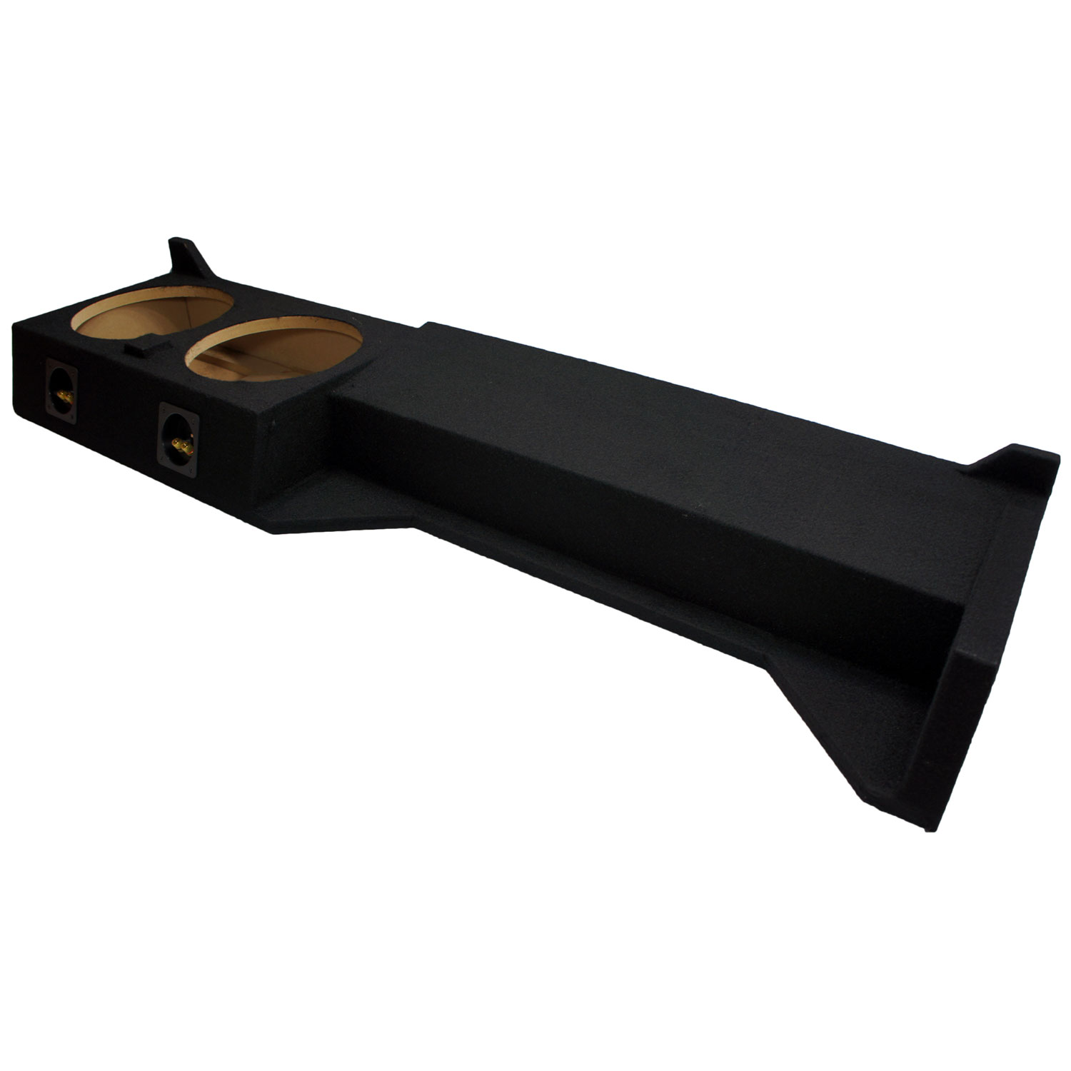 Nissan Frontier 2005-2015 Crew Cab Truck Dual 10" Sub Box Enclosure ...