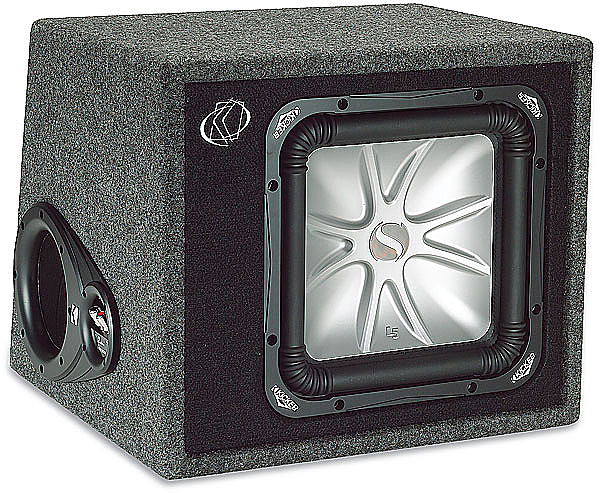 Kicker VS12L5 R L5 Sub Single 12 Inch 2 Ohm Enclosure 06VS12L5-2_RS