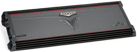 Kicker ZX2500.1 R ZX Amp Car Audio 2500 Watt Mono Amplifier 06ZX25001_RS