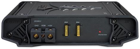 Kicker 08ZX300.1 Car Audio ZX Class D Subwoofer Amp Amplifier 2008 ...