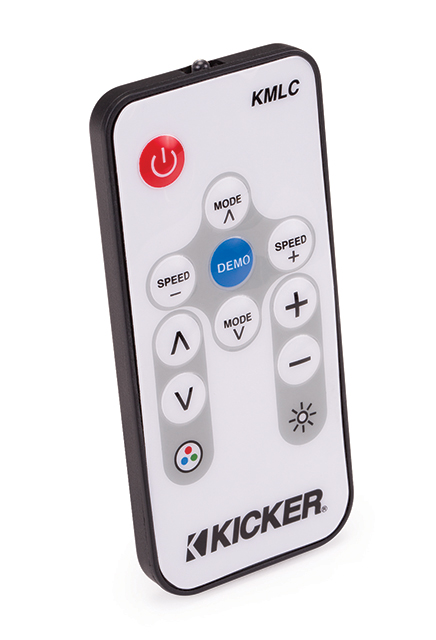 Kicker KMLC 19 Ultra-Slim Coaxial & Marine LED Lighting Controller ...