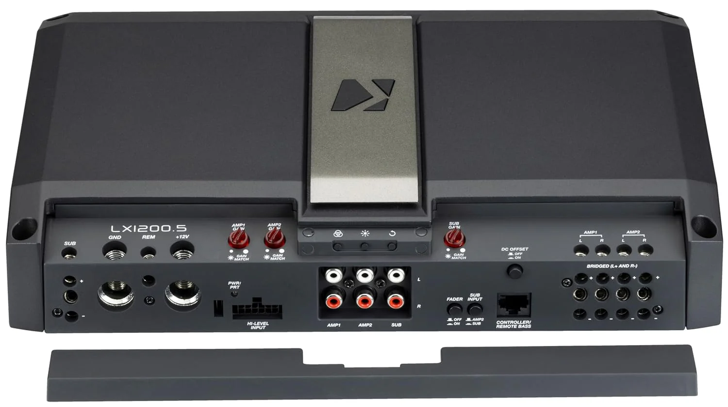 Kicker 51LX12005 LX-Series 4x125W 5-Channel Full Range Amplifier w ...