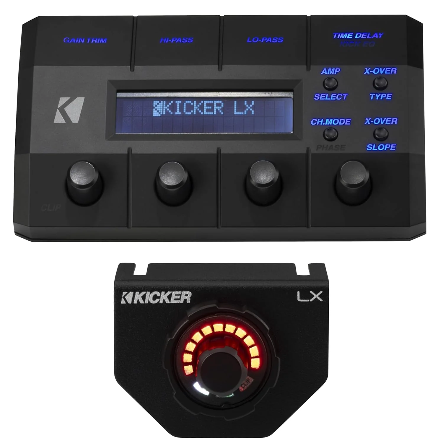 Kicker 51LX12005 LX-Series 4x125W 5-Channel Full Range Amplifier w ...