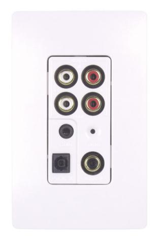 Zon ZIM4 Home Audio Analog Digital Aux Input Wall Plate | ZIM4