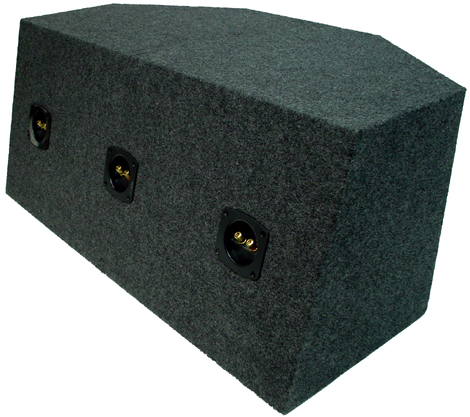 Kicker Comp C12 Triple 12" Subwoofer Loaded 1800 Watt Sub Box Enclosure ...