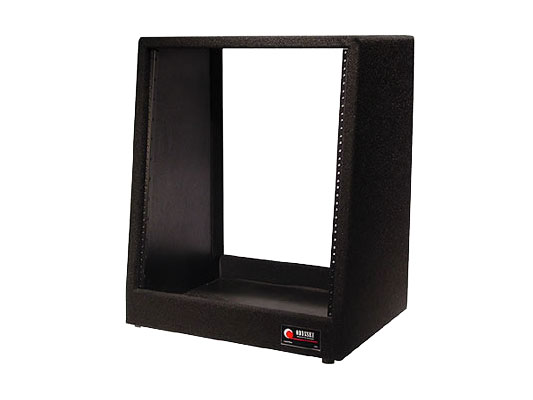 Odyssey Cases CRS12 Carpeted 12 Space Studio Slant Rack | CRS12-US