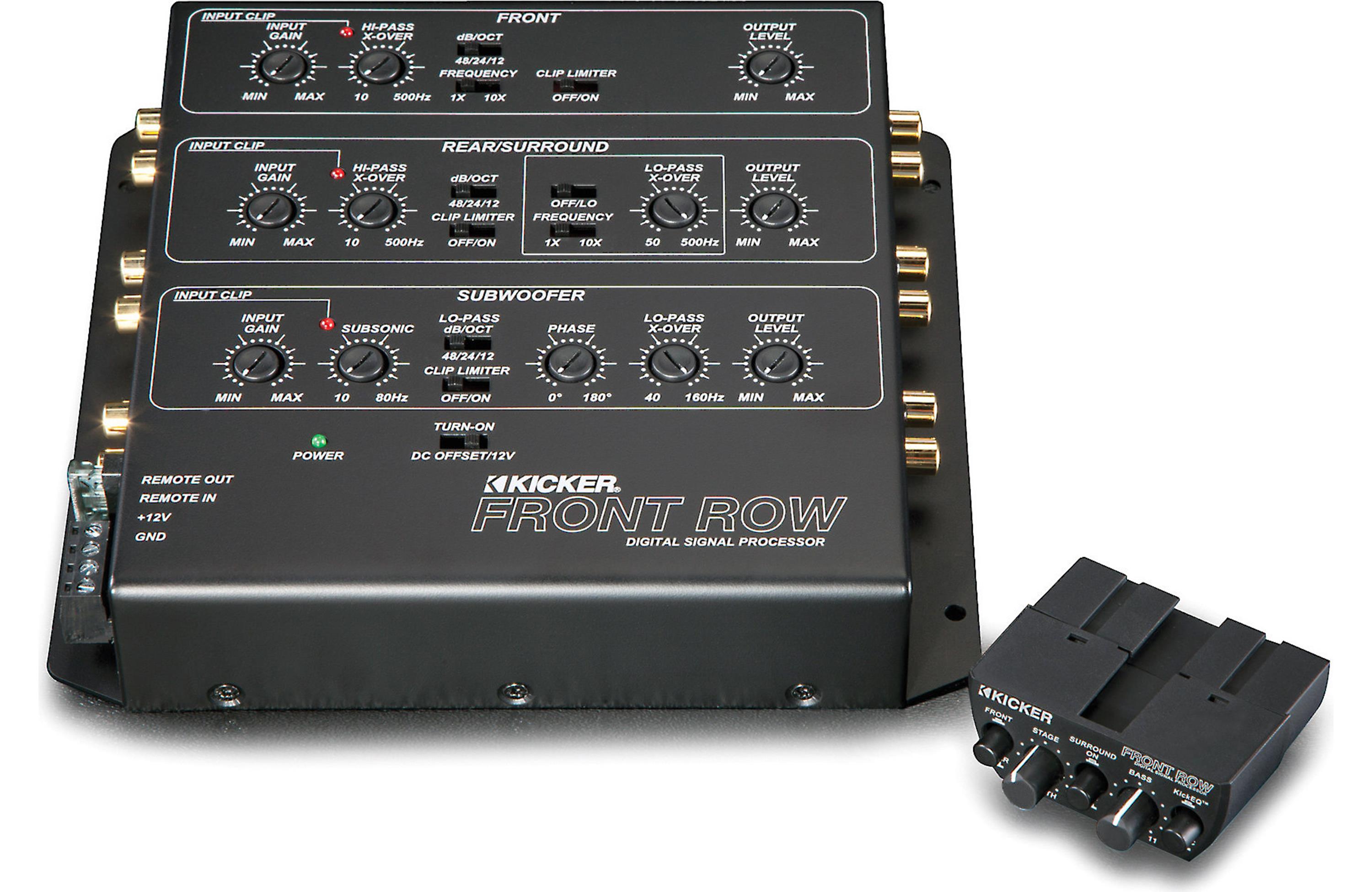 Kicker Front Row 6-channel Digital Signal Processor - Limited Stock ...