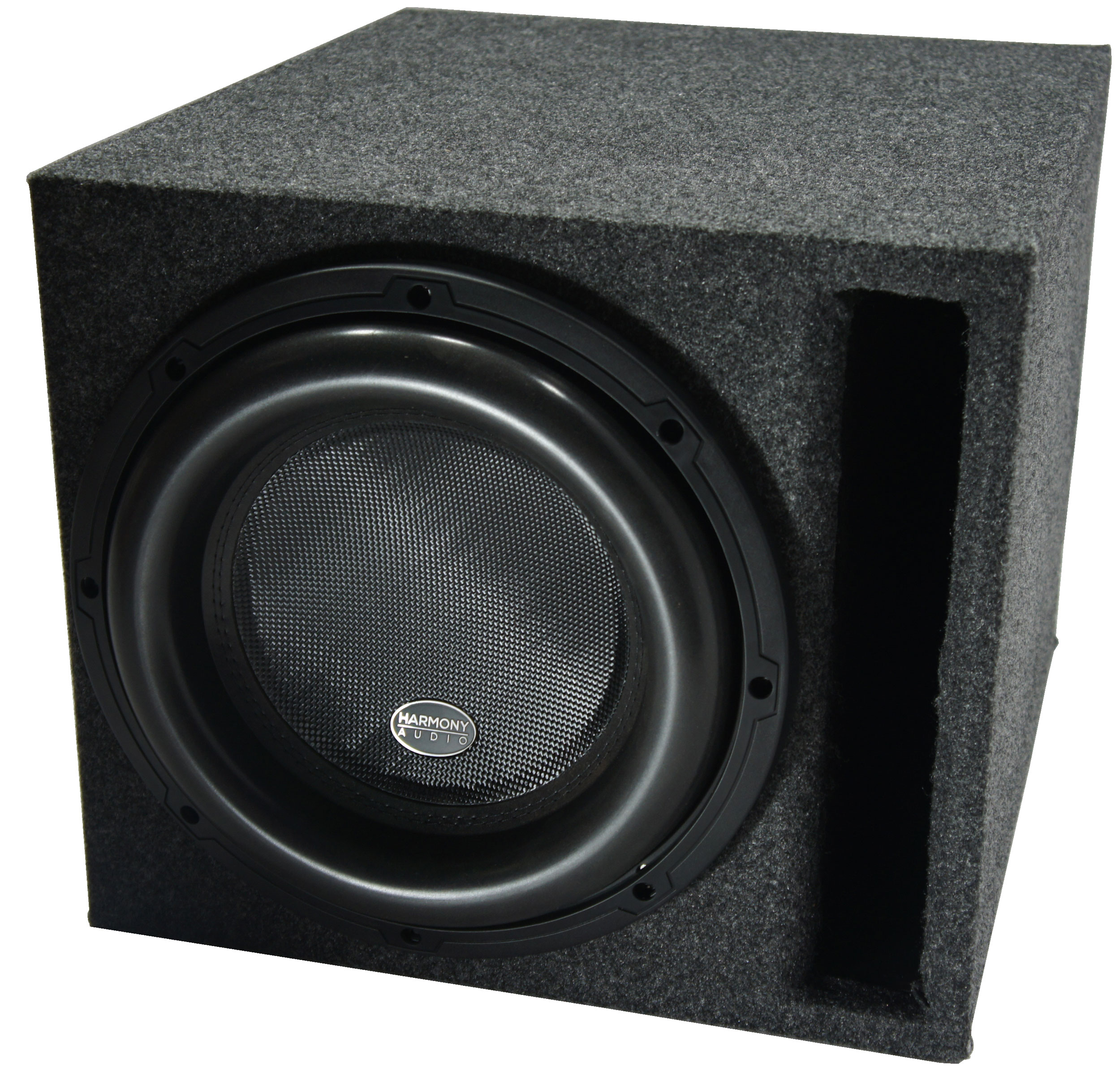 Harmony Audio HA-ML122 Competition Loaded 12" Sub 3000W Slot Vented SPL ...