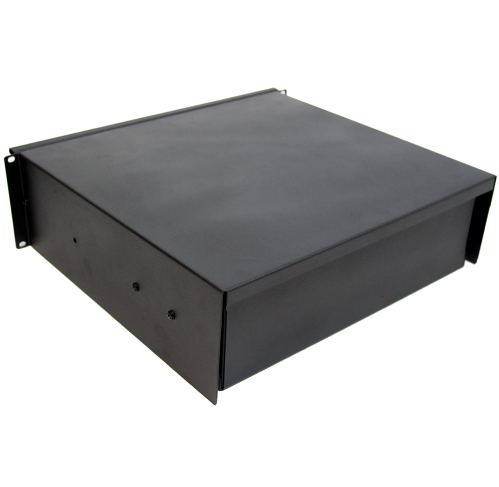 19" Rack Mount 3U Locking Drawer Pro Audio DJ or Server Rack Lock ...