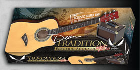 Dean Guitars Starter Packs Acoustic Guitar Packages