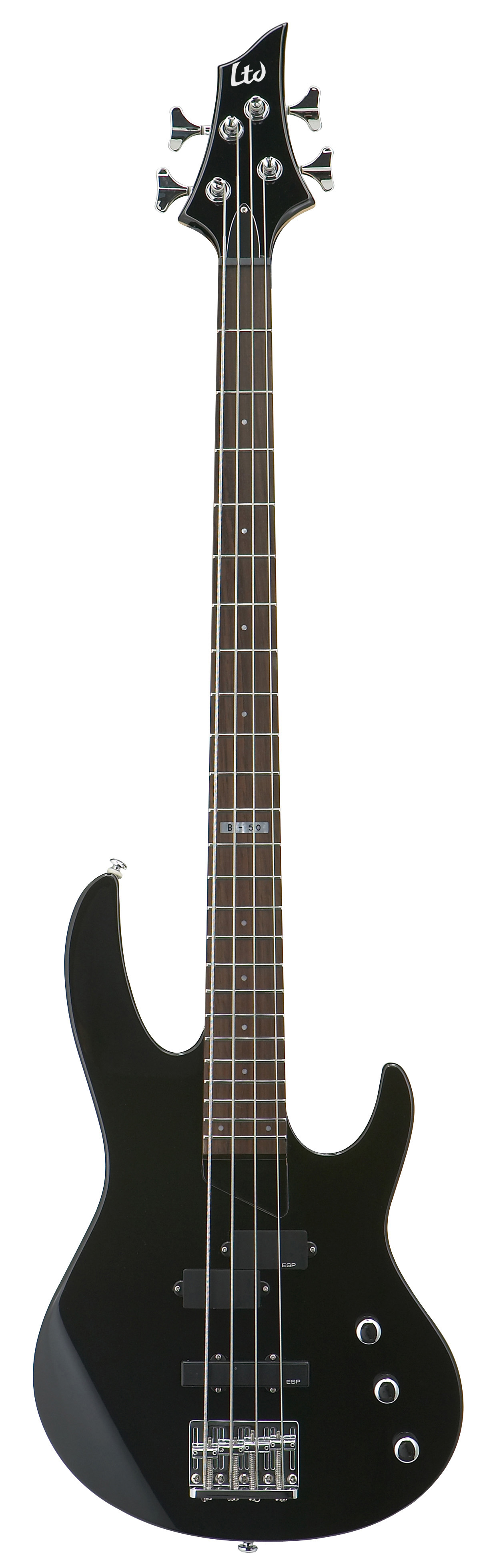 Esp Ltd B Series B 50 Basswood Body 4 String Rosewood Fingerboard Black Electric Bass Guitar