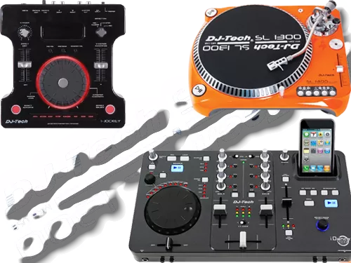 DJ Tech Tabletop Mixers & Turntables