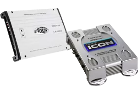 Legacy Car Audio Amps Amplifiers 2 Channel Sub Woofer Speaker Amp ...