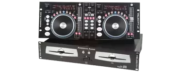 American Audio Rack Mount CD Player Controllers