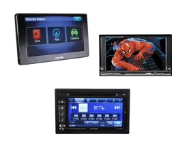 Alpine In-Dash LCD Monitor