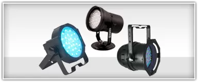 American DJ LED Par Cans