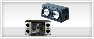 Boss Dual 12" Loaded Enclosures