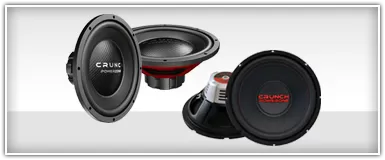Crunch 12" Subwoofers