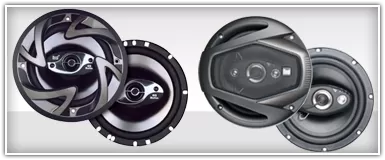 Dual Car Audio Full Range 6.5" Speakers