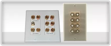 Home Theater Speaker Wall Plates