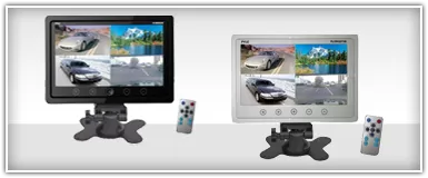 Home Security Monitor Screens