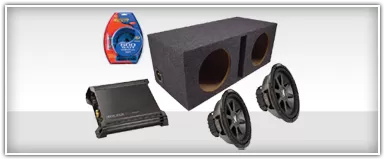 Kicker Dual 10 Inch Amplified Enclosures