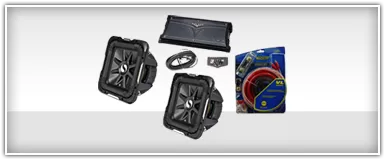 Kicker Sub & Multi Channel Amp Combo