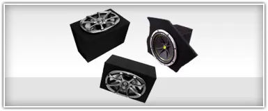 Universal Loaded Subwoofer Enclosures